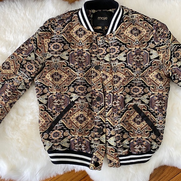 Maje | Jackets & Coats | Maje Bomber Jacket | Poshmark